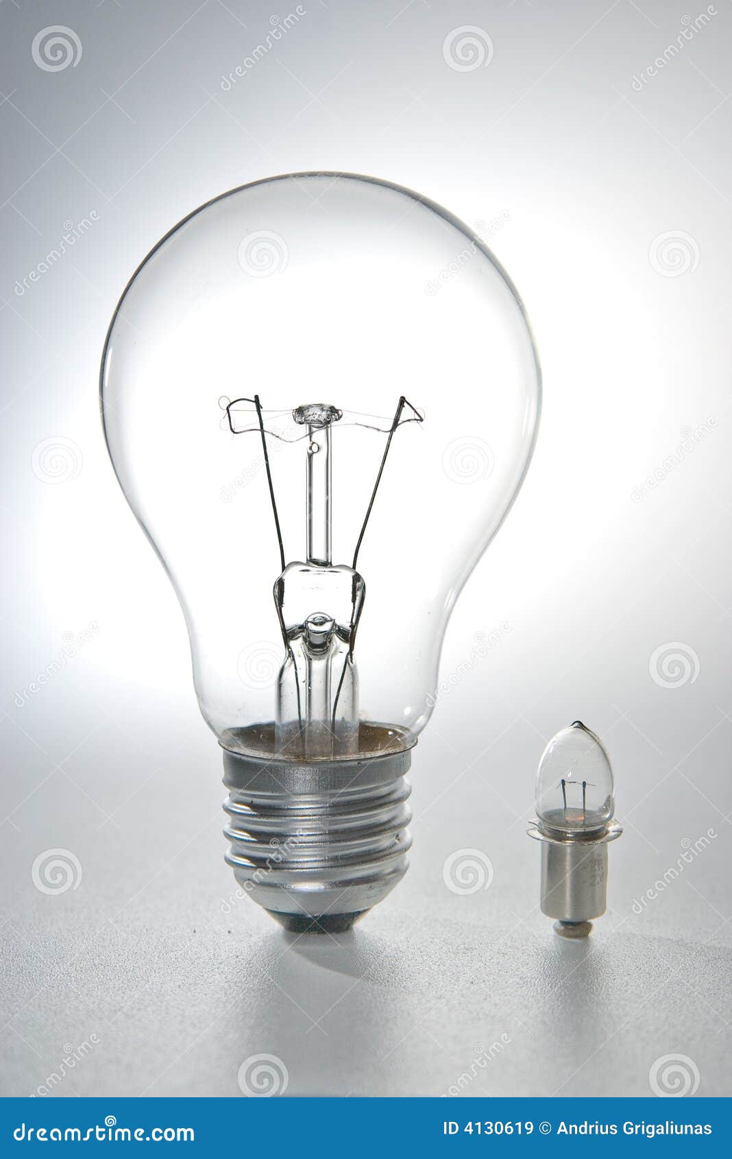 Two bulbs stock image. Image of electrification, bulb - 4130619