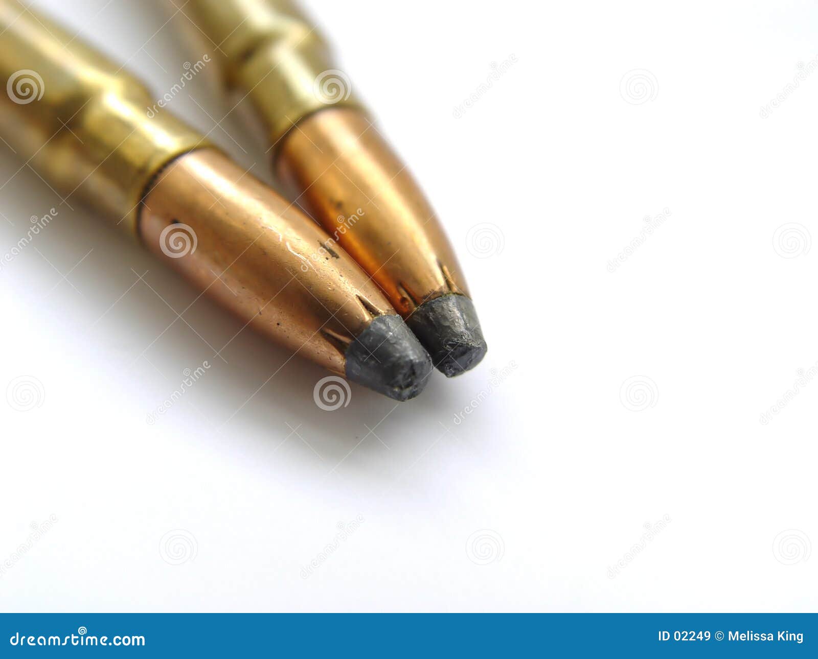 Two Bullets stock image. Image of bullet, abstract, isolated - 2249