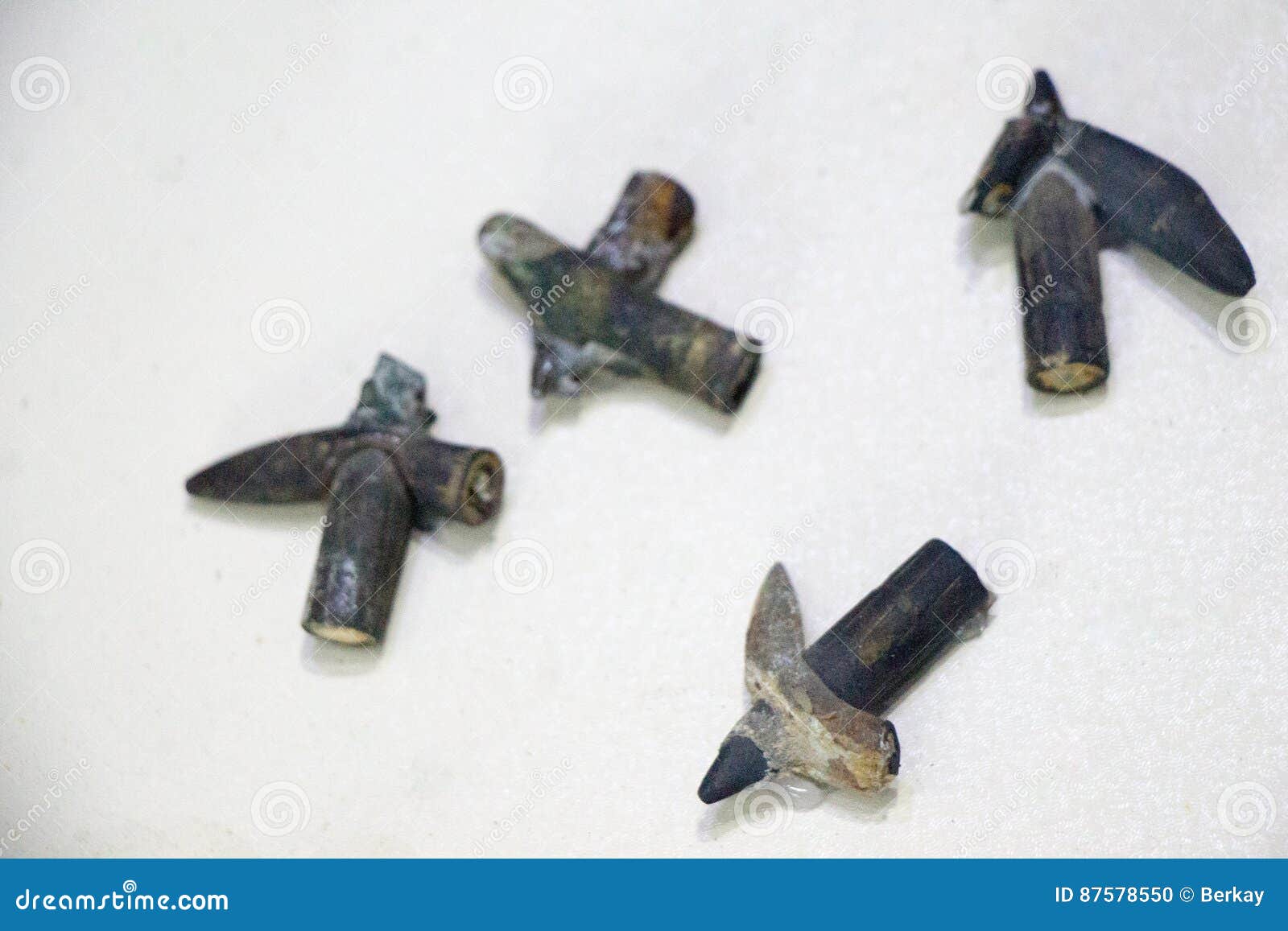 Two Bullets Collide Midair from Dardanelles War Stock Photo - Image of ...