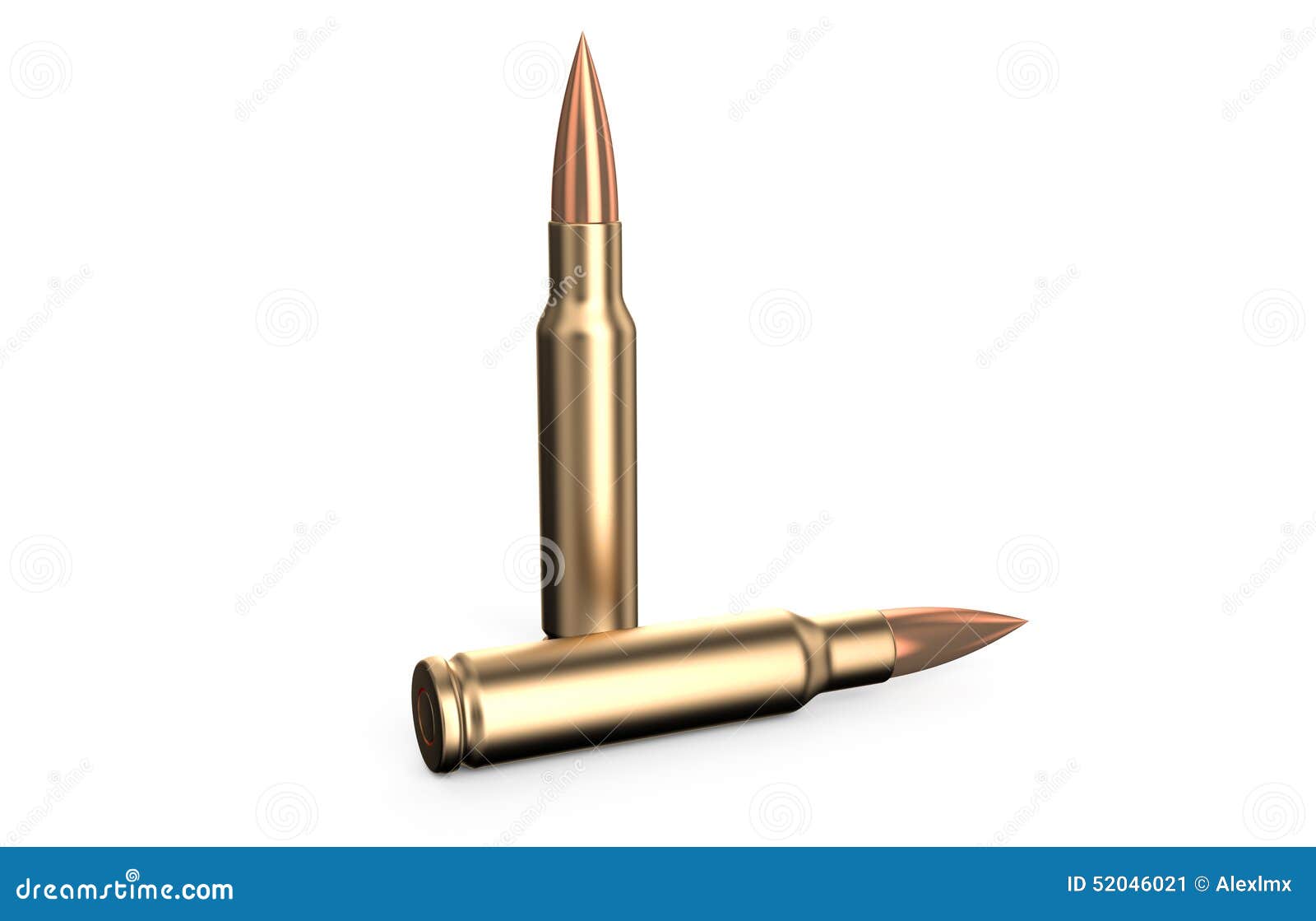 Two bullets stock illustration. Illustration of ammo - 52046021