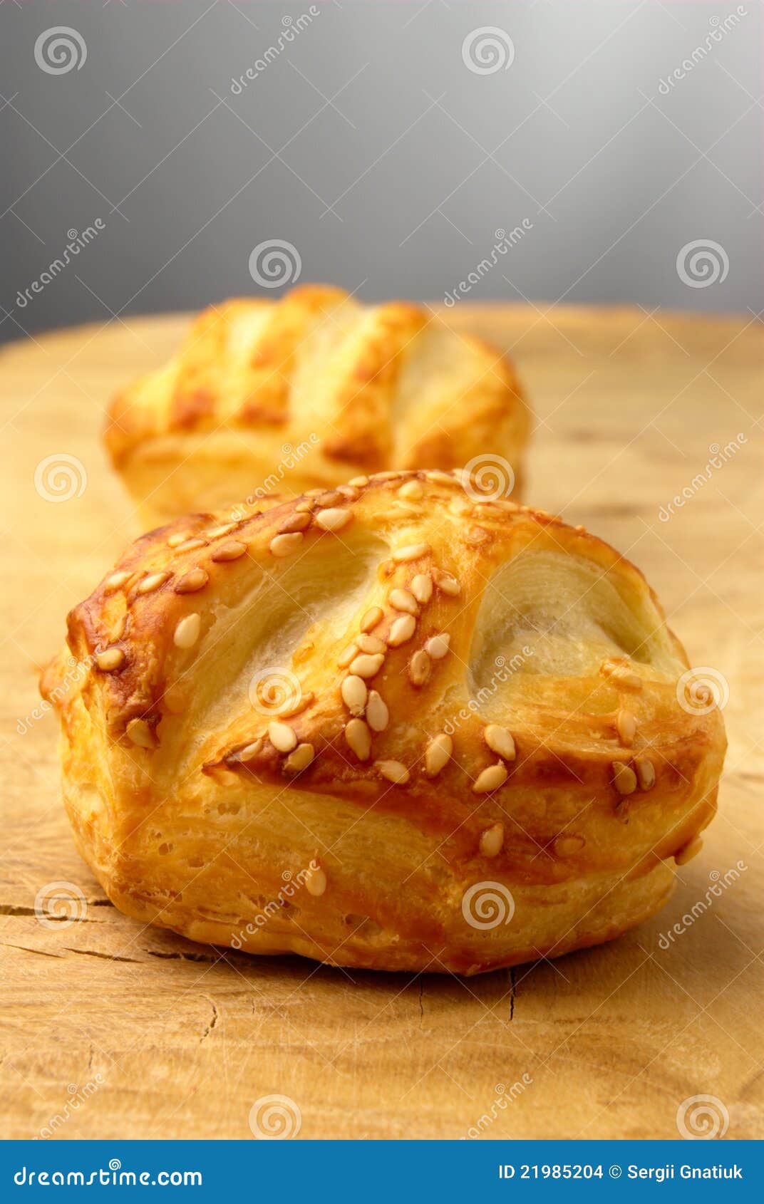 Two bun stock photo. Image of roll, bread, seed, round - 21985204