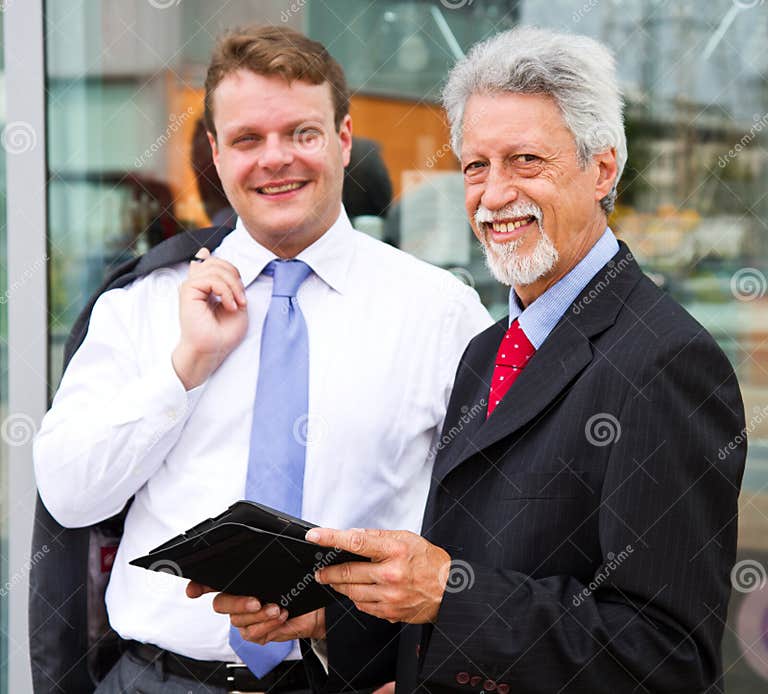Two business men partner stock photo. Image of conversation - 31826574