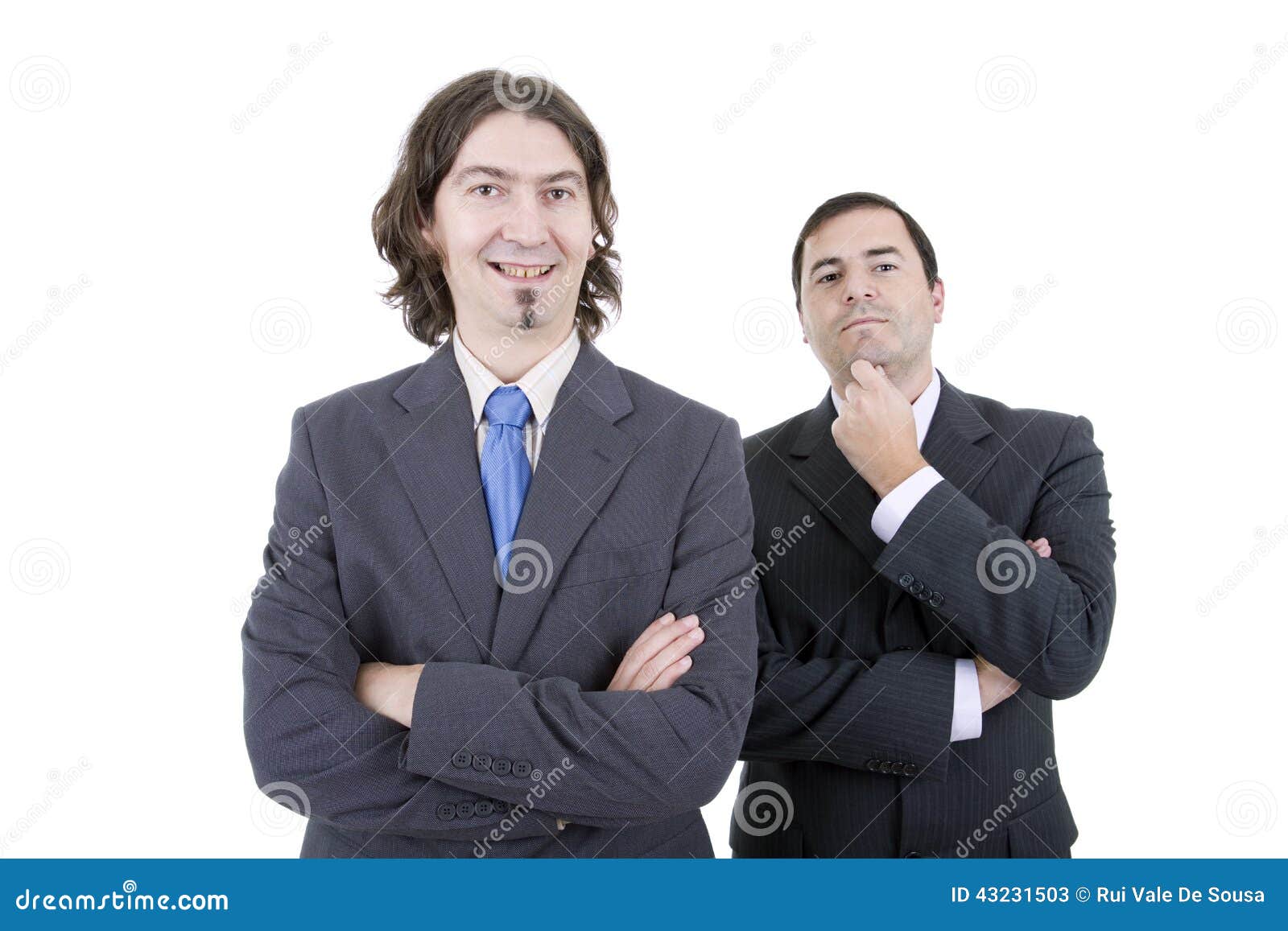 Two business men stock image. Image of human, caucasian - 43231503