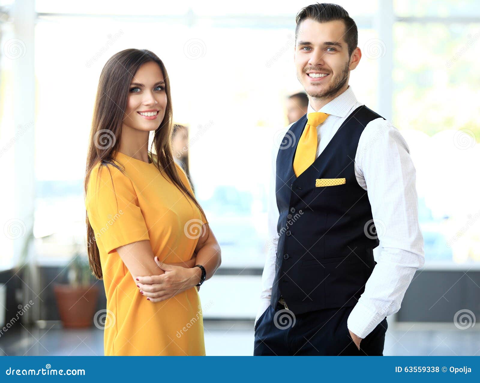 Two Business Partners Planning Work Stock Photo - Image of career ...