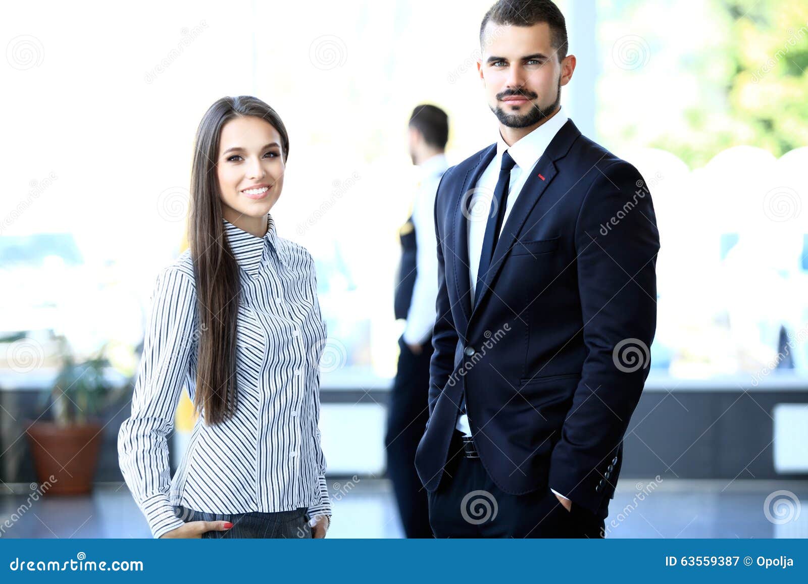 Two Business Partners Planning Work Stock Image - Image of ...