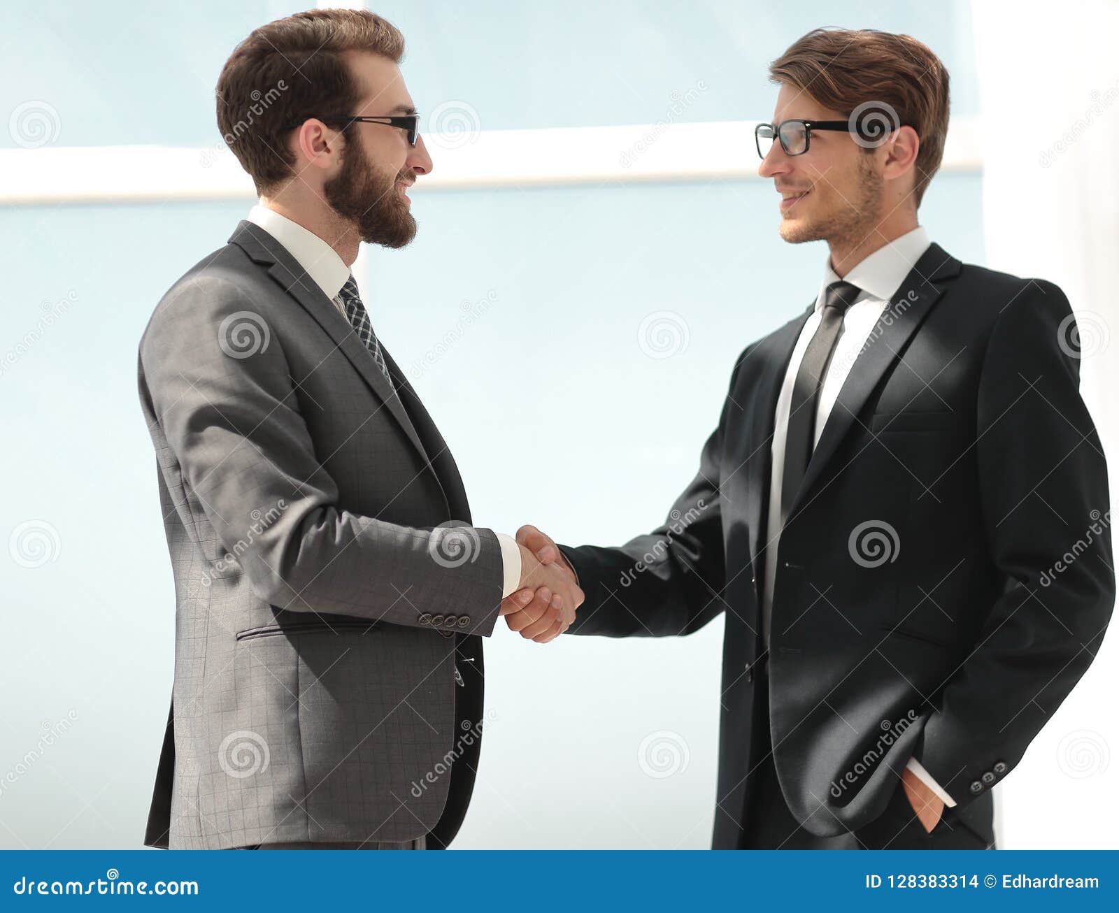Two Business People Shaking Hands Stock Photo - Image of project ... Two Business People Shaking Hands Stock Photo - Image of project ...
