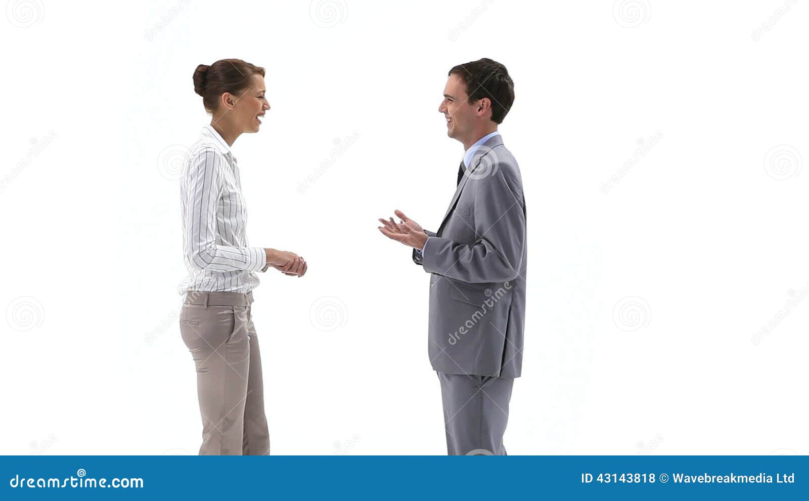 Two Business People Talking Stock Footage - Video of businesswomen ...