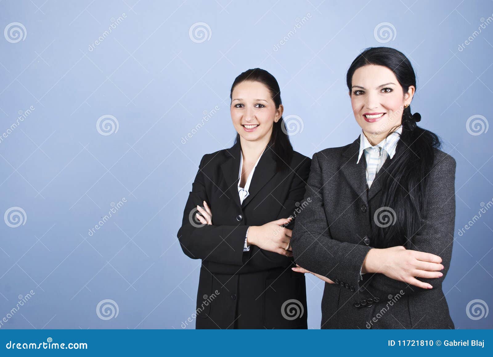 Two business women stock photo. Image of beautiful, businesswoman ...