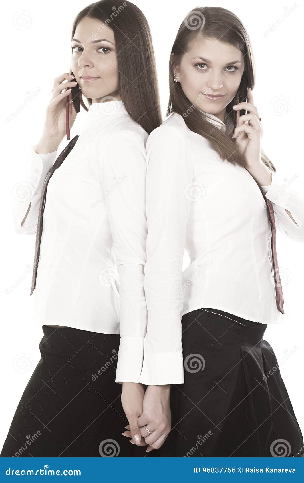 Two business women stock photo. Image of babe, healthy - 96837756