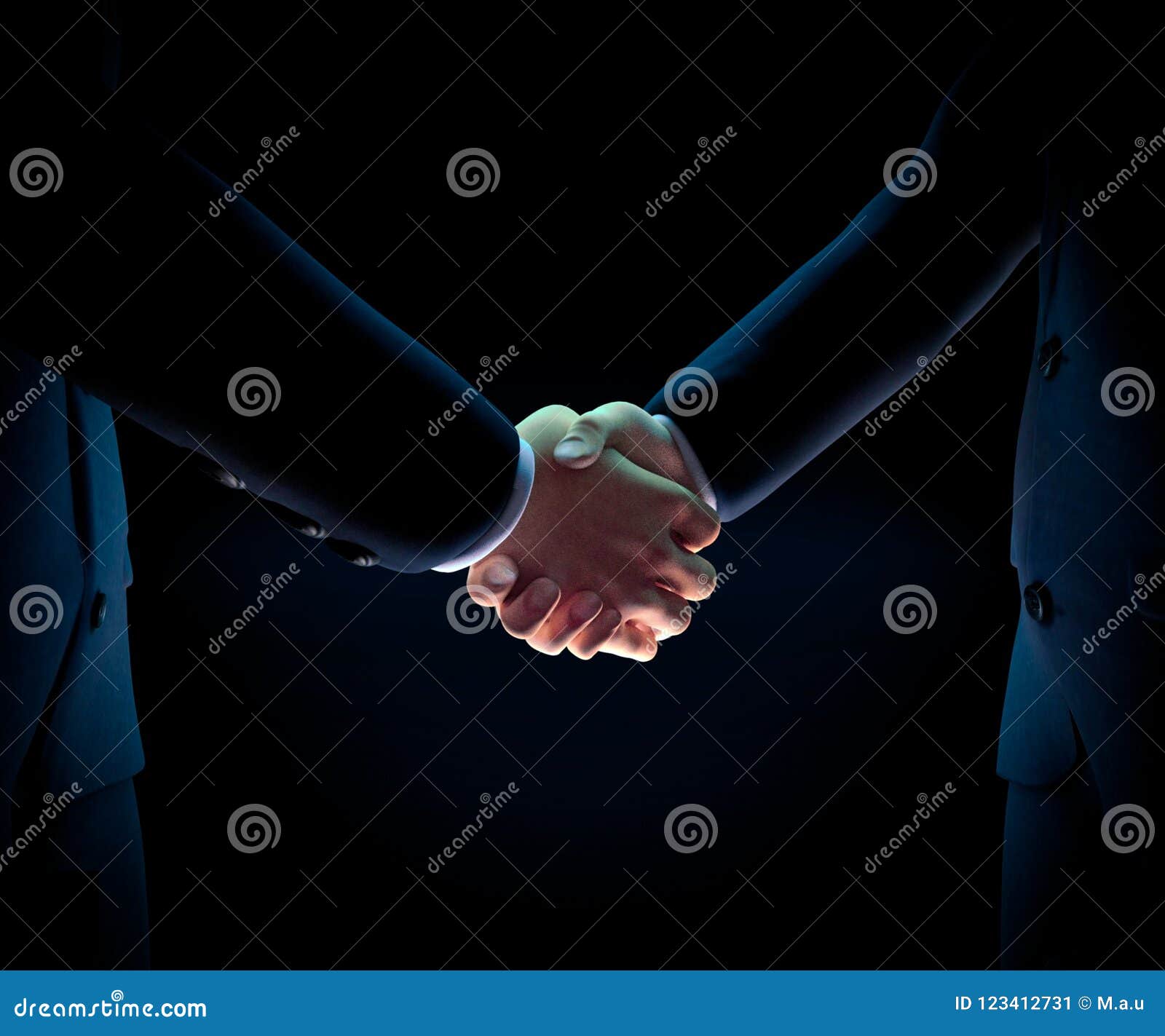 Two Businessman Shaking Hands 3d Render Stock Illustration ... Two Businessman Shaking Hands 3d Render Stock Illustration ...