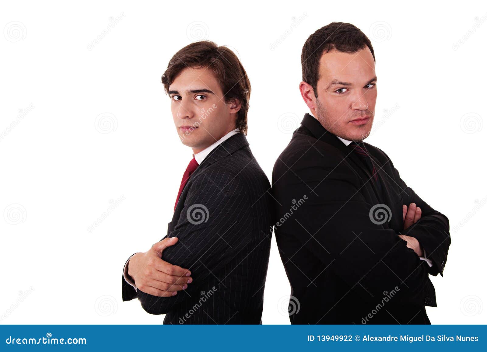 Businessman Standing In Ring At Barren Landscape Stock Image ...