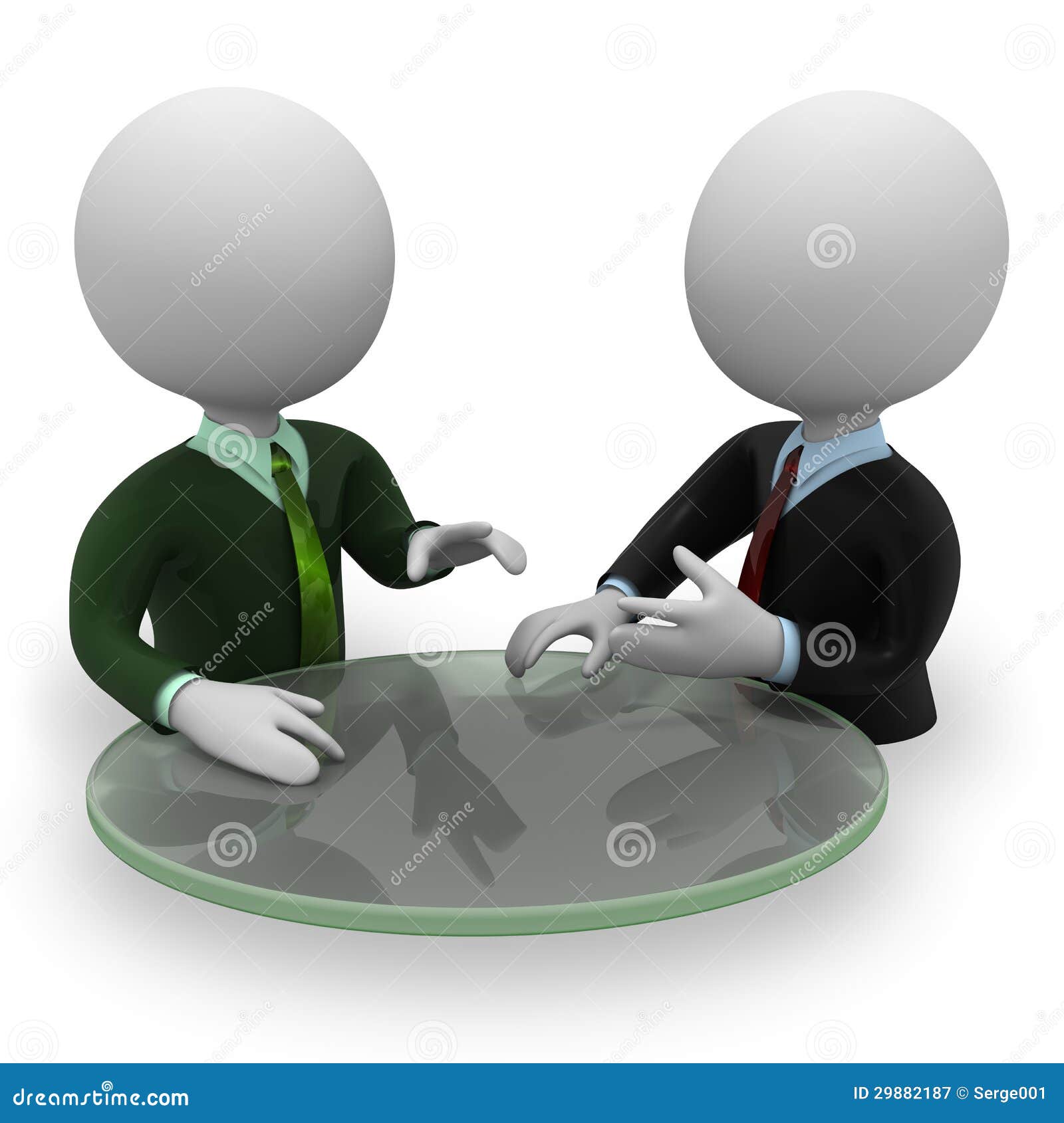 Negotiation stock illustration. Illustration of negotiation - 29882187