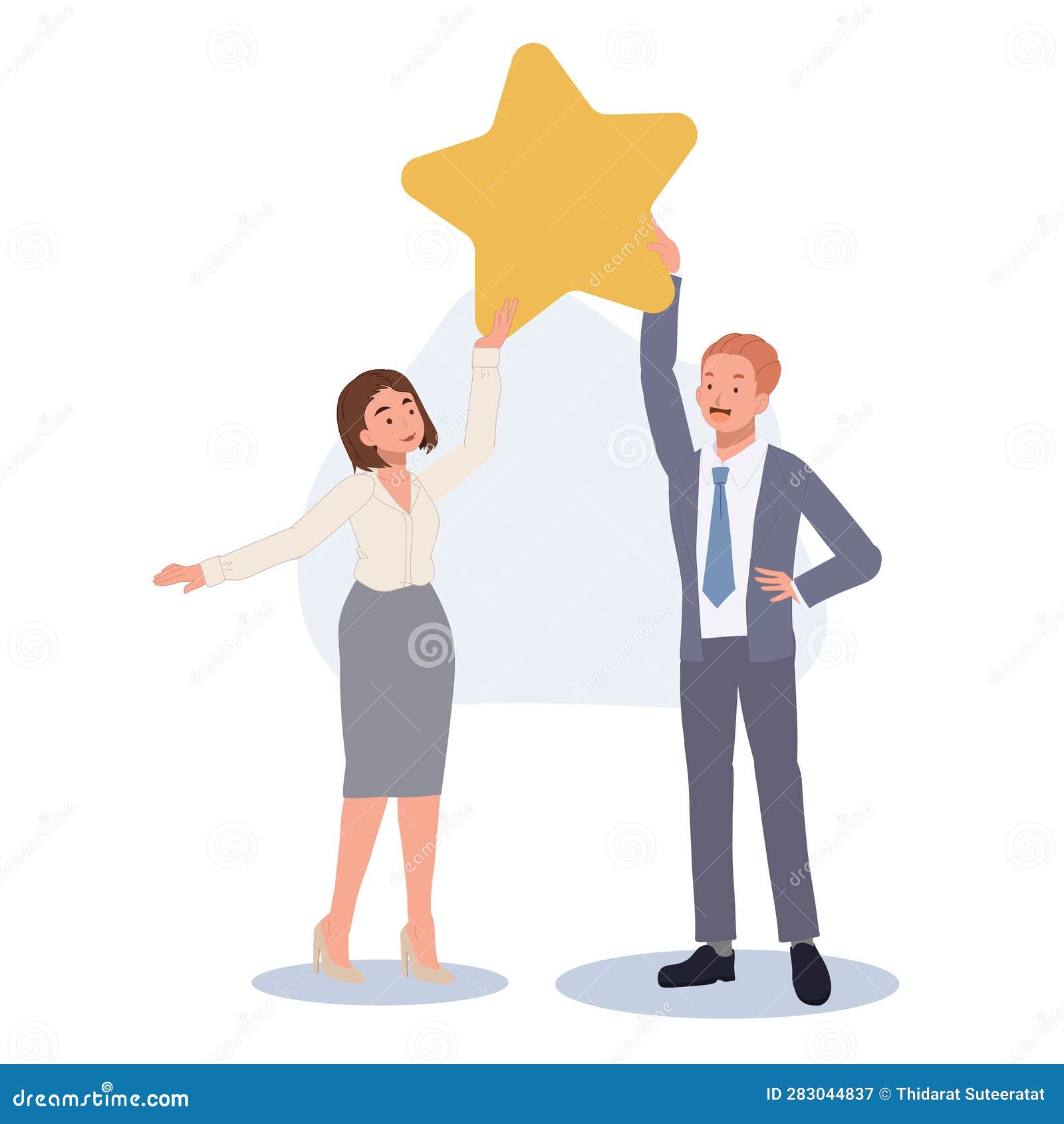 Star Teamwork People Group Vector Logo | CartoonDealer.com #121372258