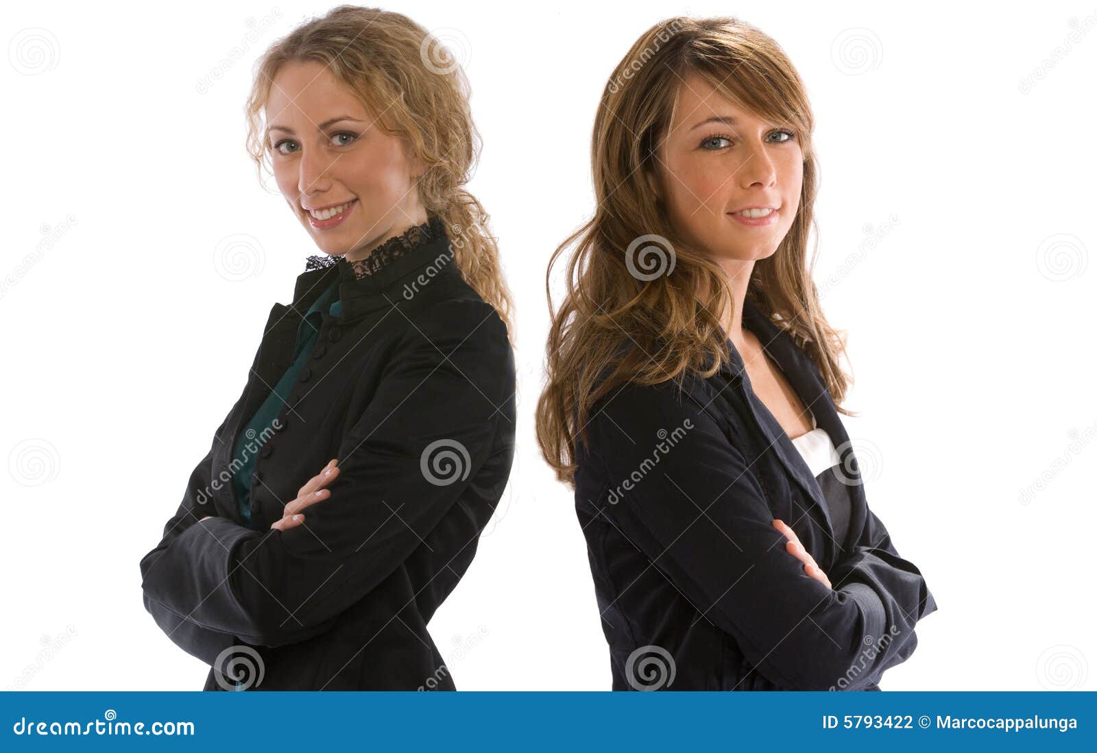 Two businesswoman stock photo. Image of cheerful, power - 5793422