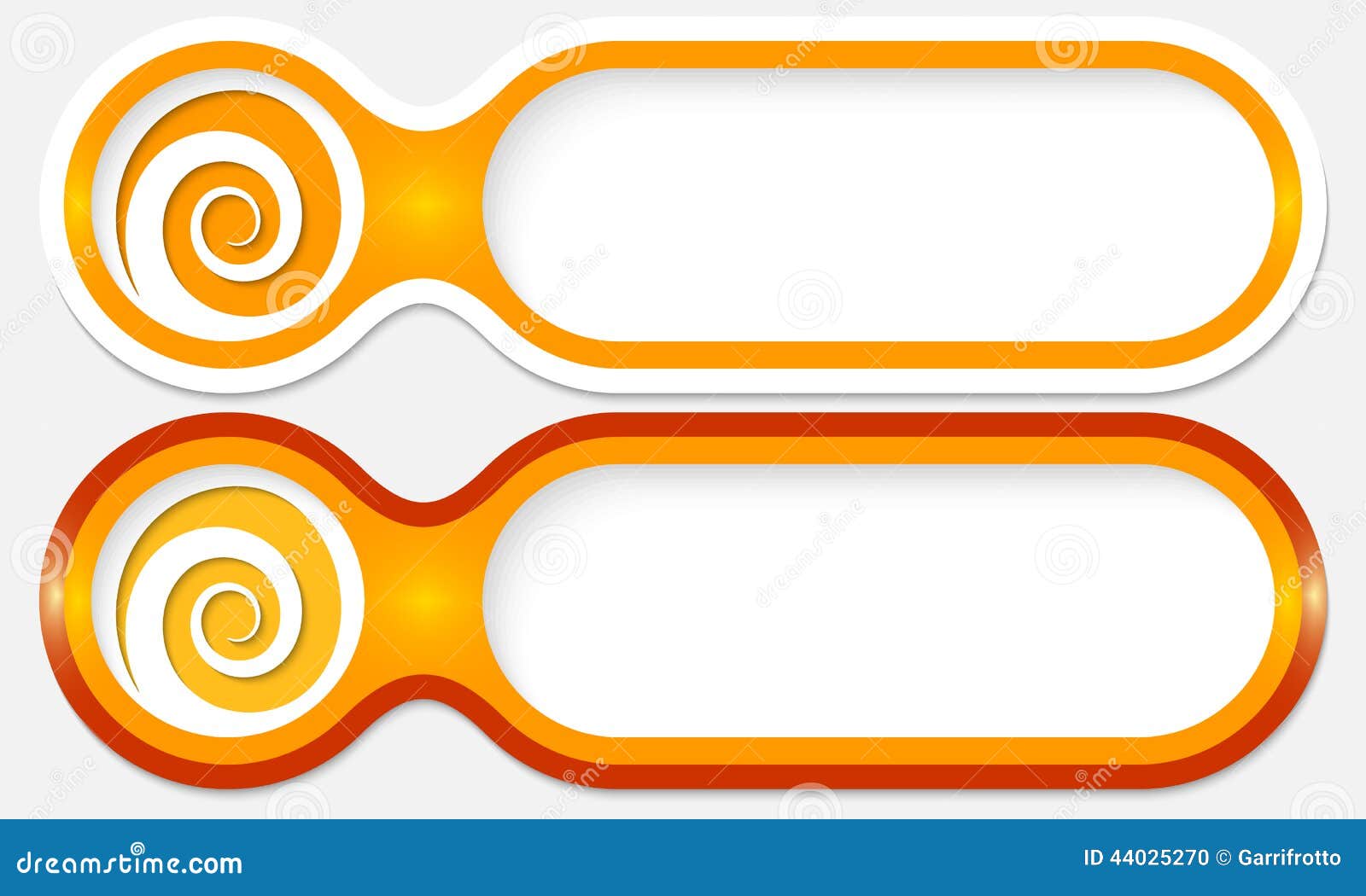 Two buttons stock vector. Illustration of sign, element - 44025270