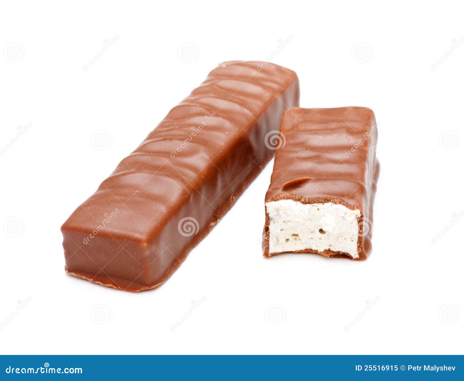 Two Candies stock image. Image of dessert, broken, bite - 25516915