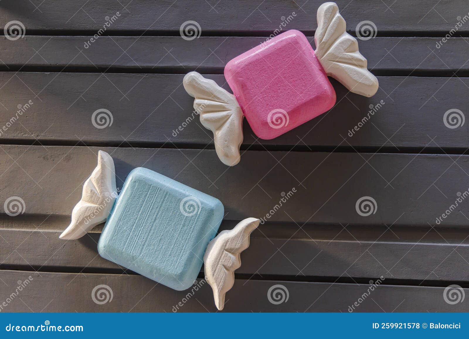 Two Candies Wrap stock photo. Image of shape, europe - 259921578