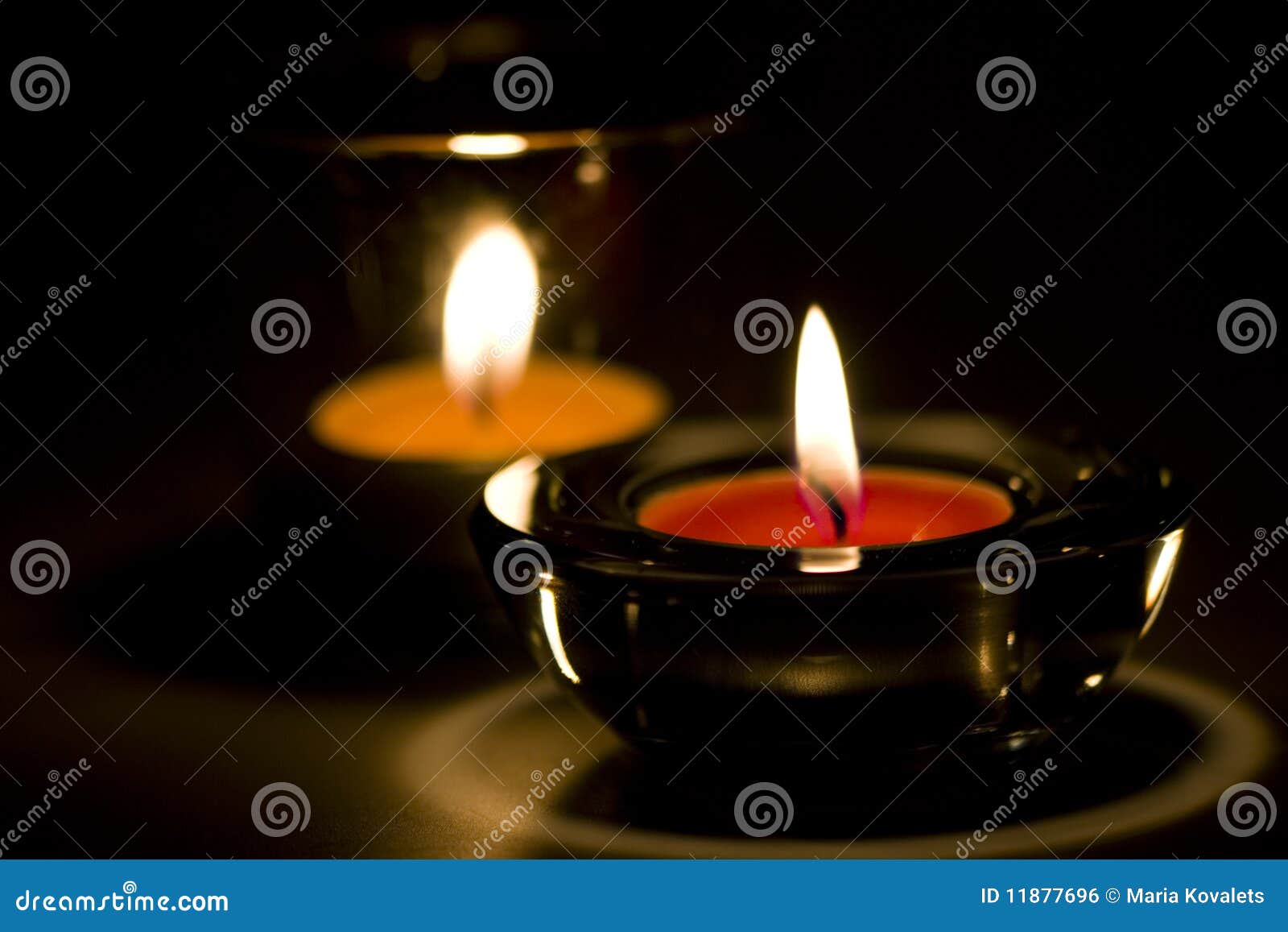 Two candles stock photo. Image of romance, heat, flames - 11877696