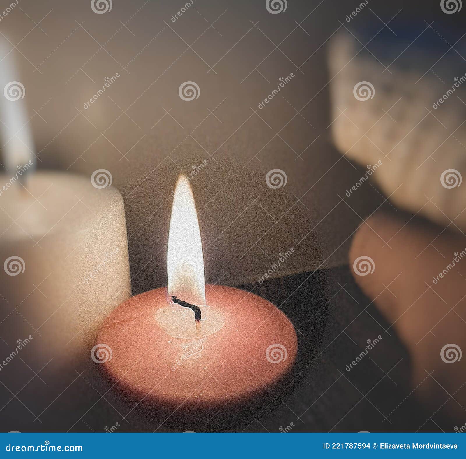 My candles are crying stock photo. Image of glass, yellow - 221787594