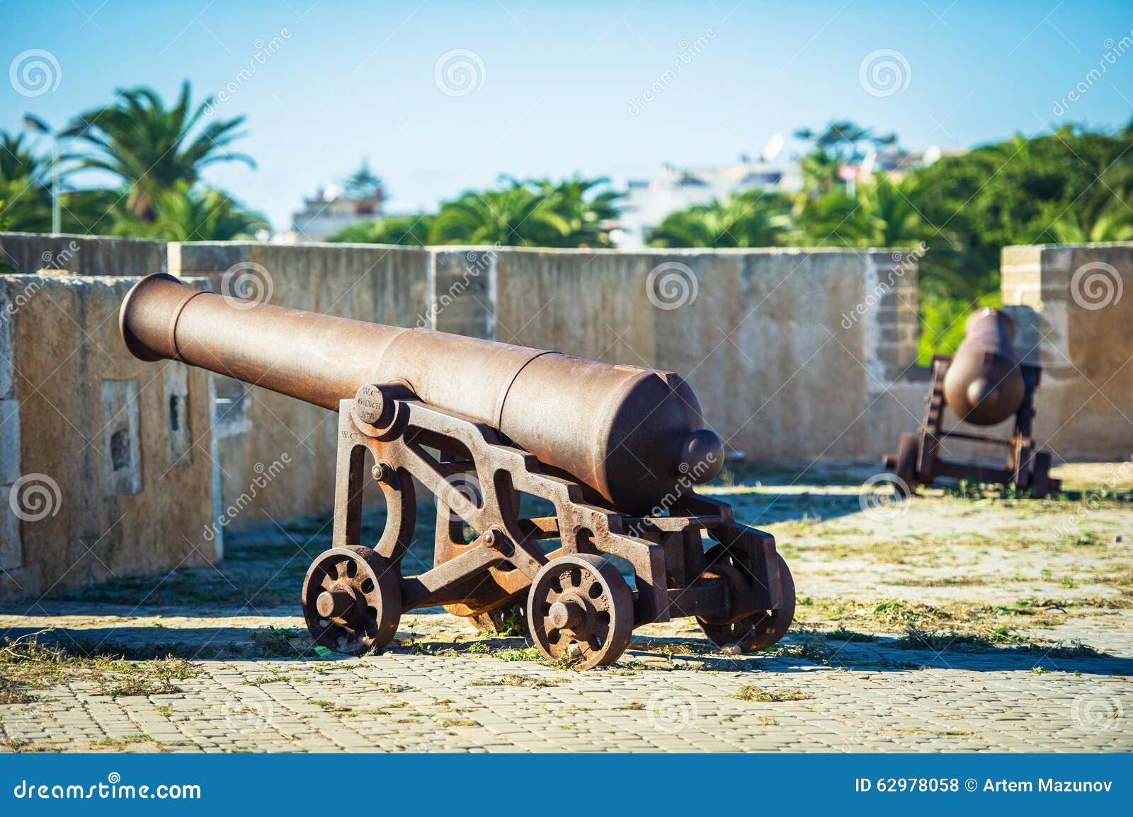 Cannons Of A Pirate Ship Royalty-Free Stock Photography | CartoonDealer ...