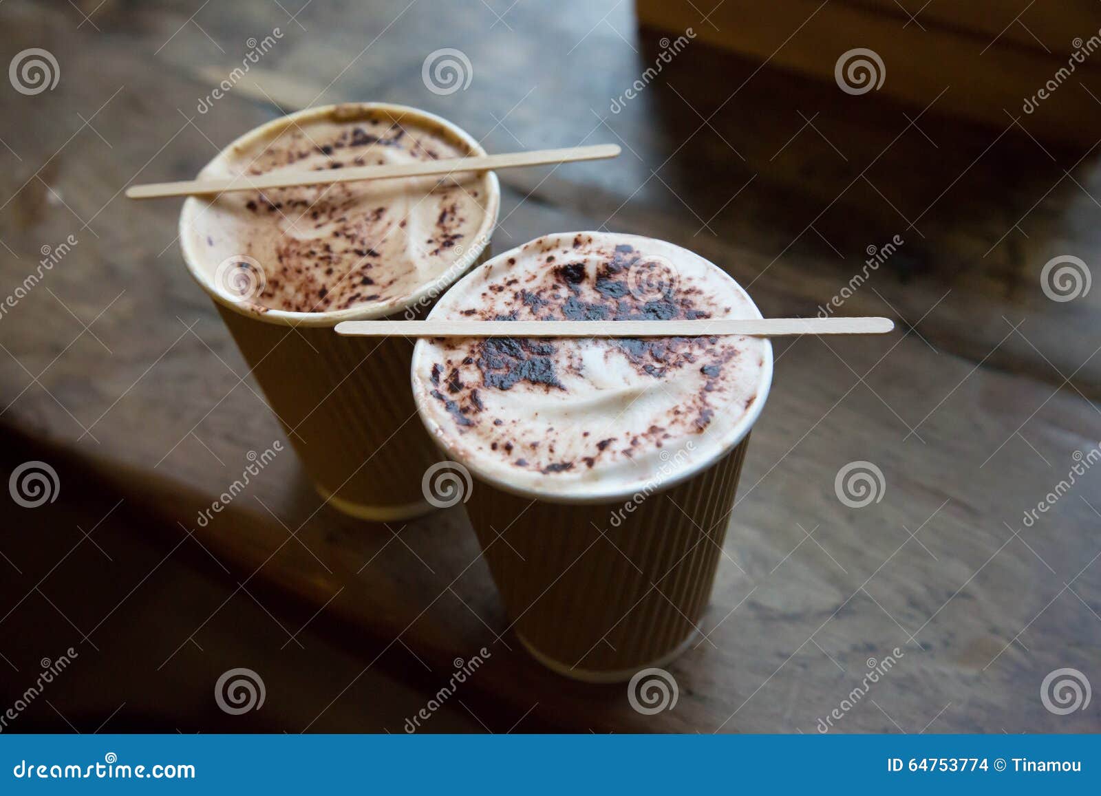 Two Red Paper Cups Connected By A Long Tangled String. Children`s ...
