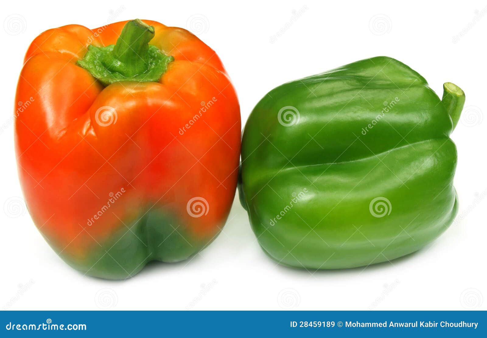 Two Capsicums stock image. Image of agriculture, healthy - 28459189