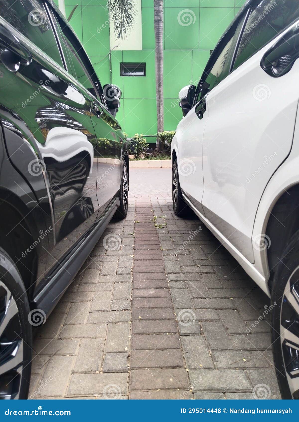 Two car one line stock photo. Image of view, line - 295014448