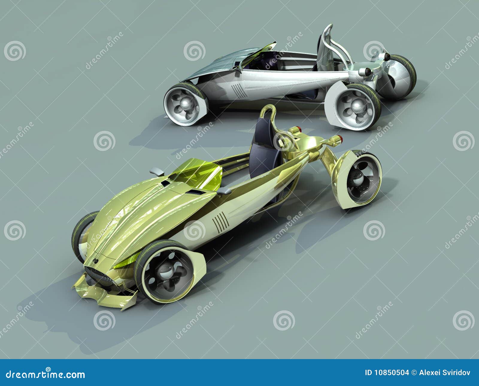 Two cars stock illustration. Illustration of compact - 10850504