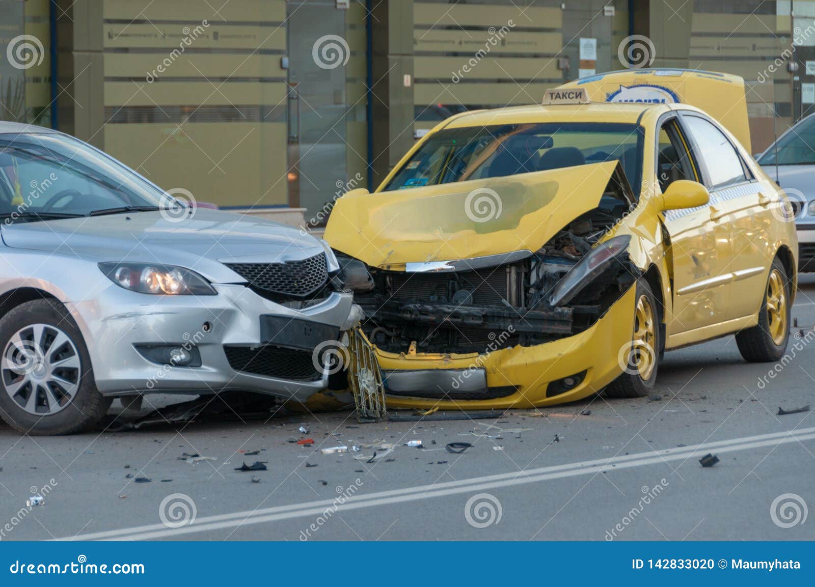 Two cars crashed stock photo. Image of drive, cars, incident - 142833020