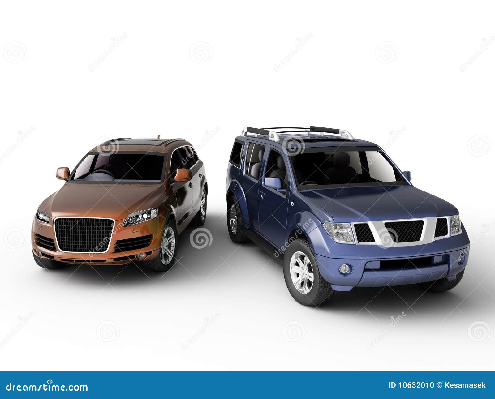 Two cars presentation stock illustration. Illustration of motor - 10632010