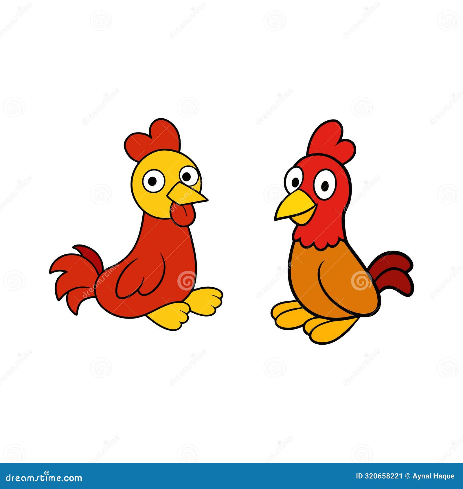 Cartoon Cock. Vector Illustration | CartoonDealer.com #86705752