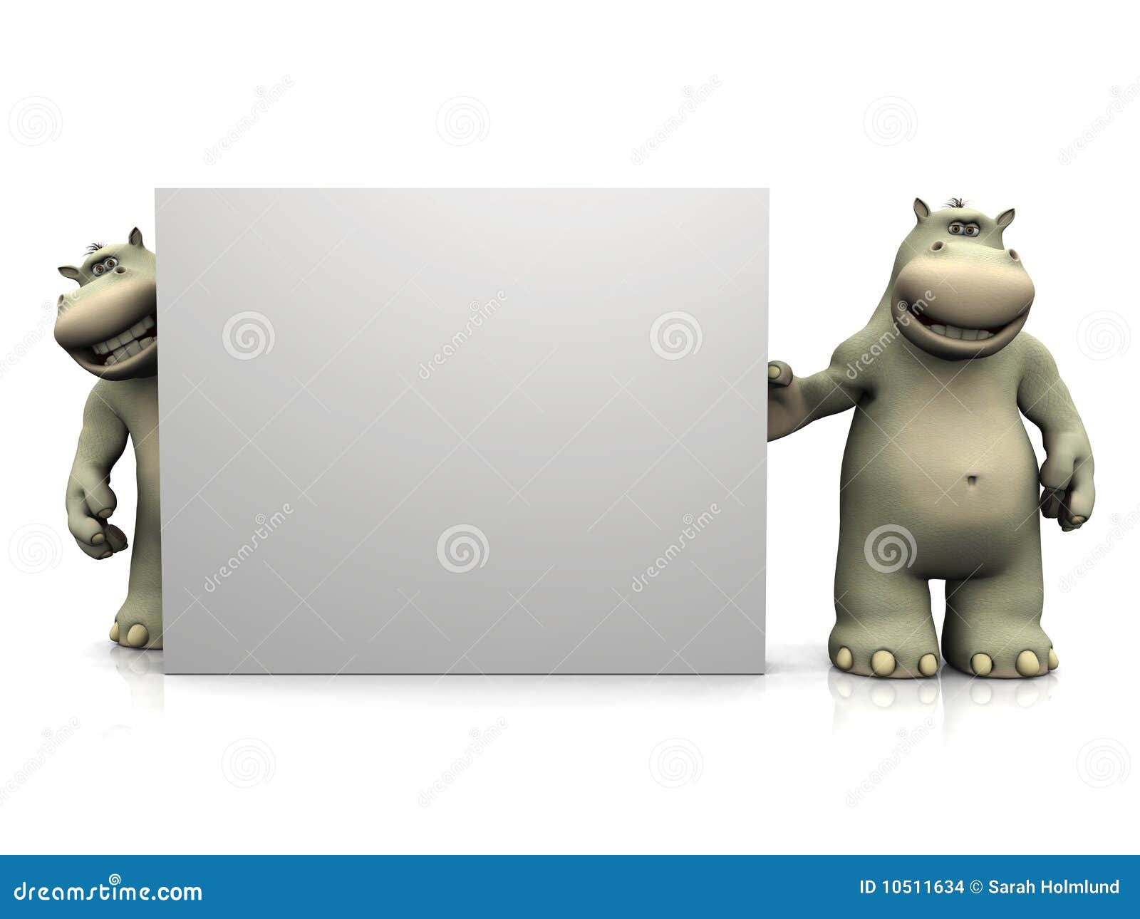 Cartoon Hippos Animal Characters Set Coloring Page Vector Illustration ...