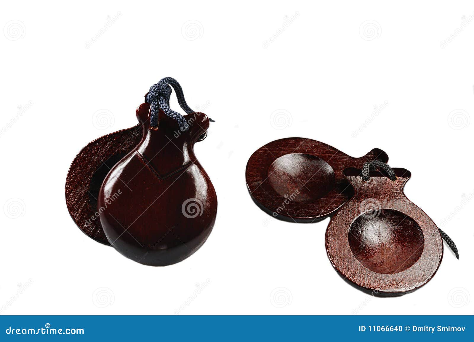 Two castanets stock photo. Image of musical, percusion - 11066640