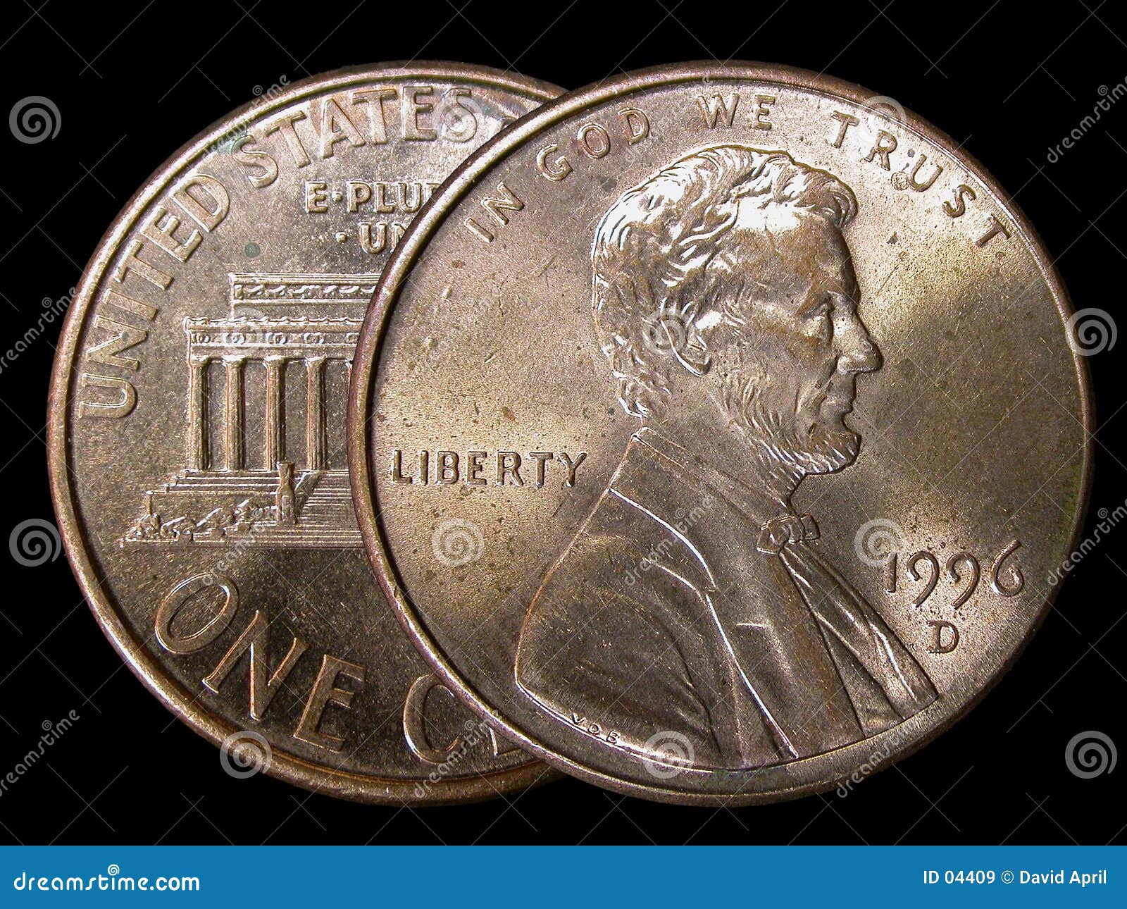 Two Cents stock image. Image of lincoln, round, money, currency - 4409