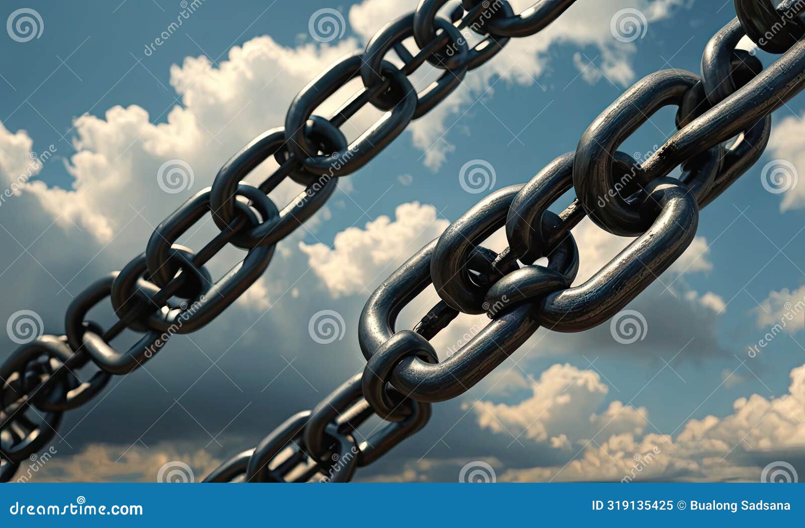 Two Chains are Shown in the Image, One of Which is Longer Than the ...