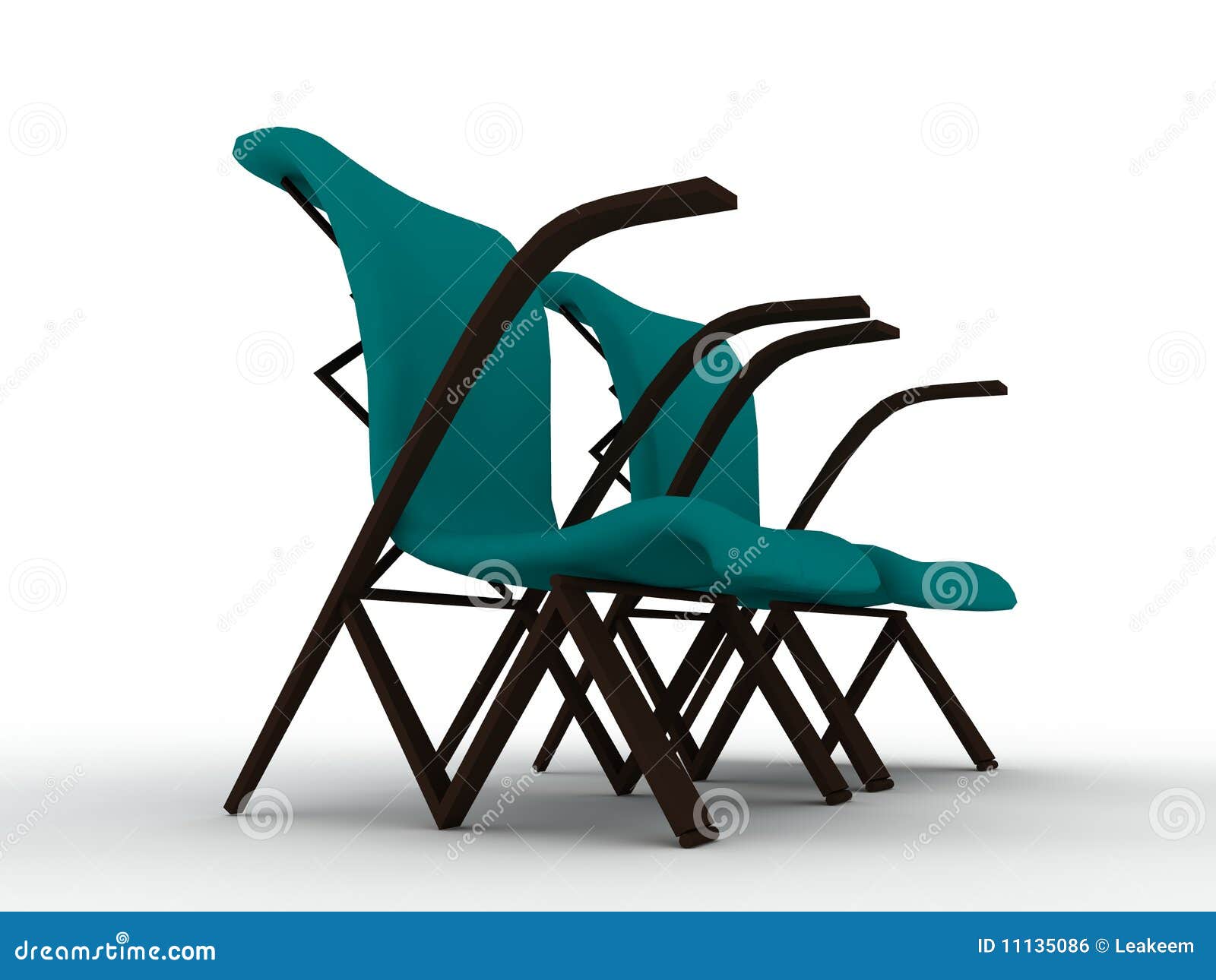 Two chairs stock illustration. Illustration of partner - 11135086