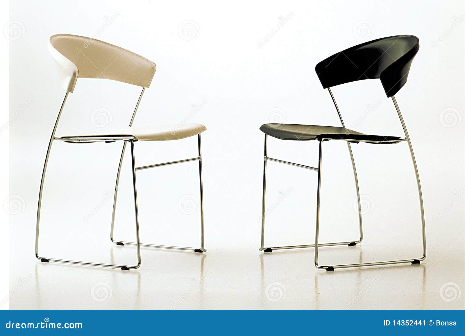 Two chairs stock image. Image of contemporary, ergonomics - 14352441