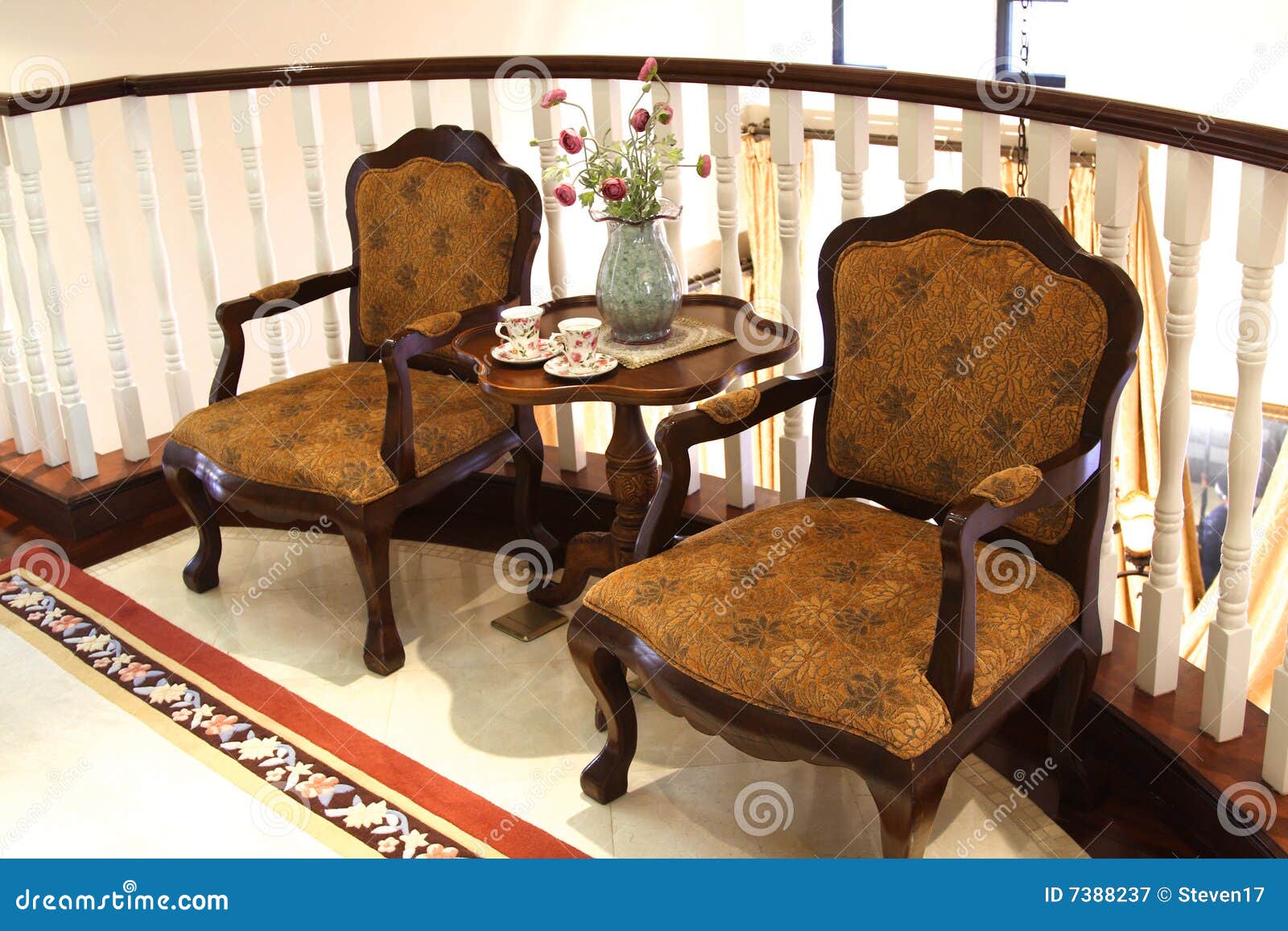 Two chairs stock image. Image of estate, apartment, beautiful - 7388237