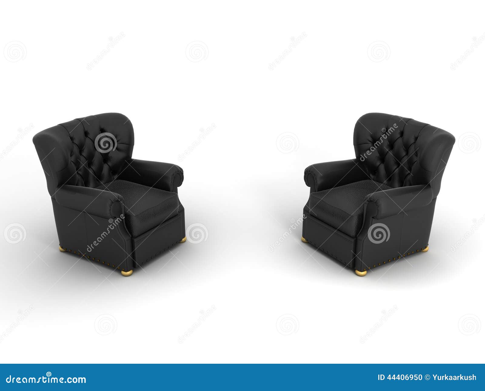 Two Chairs stock illustration. Illustration of pair, position - 44406950