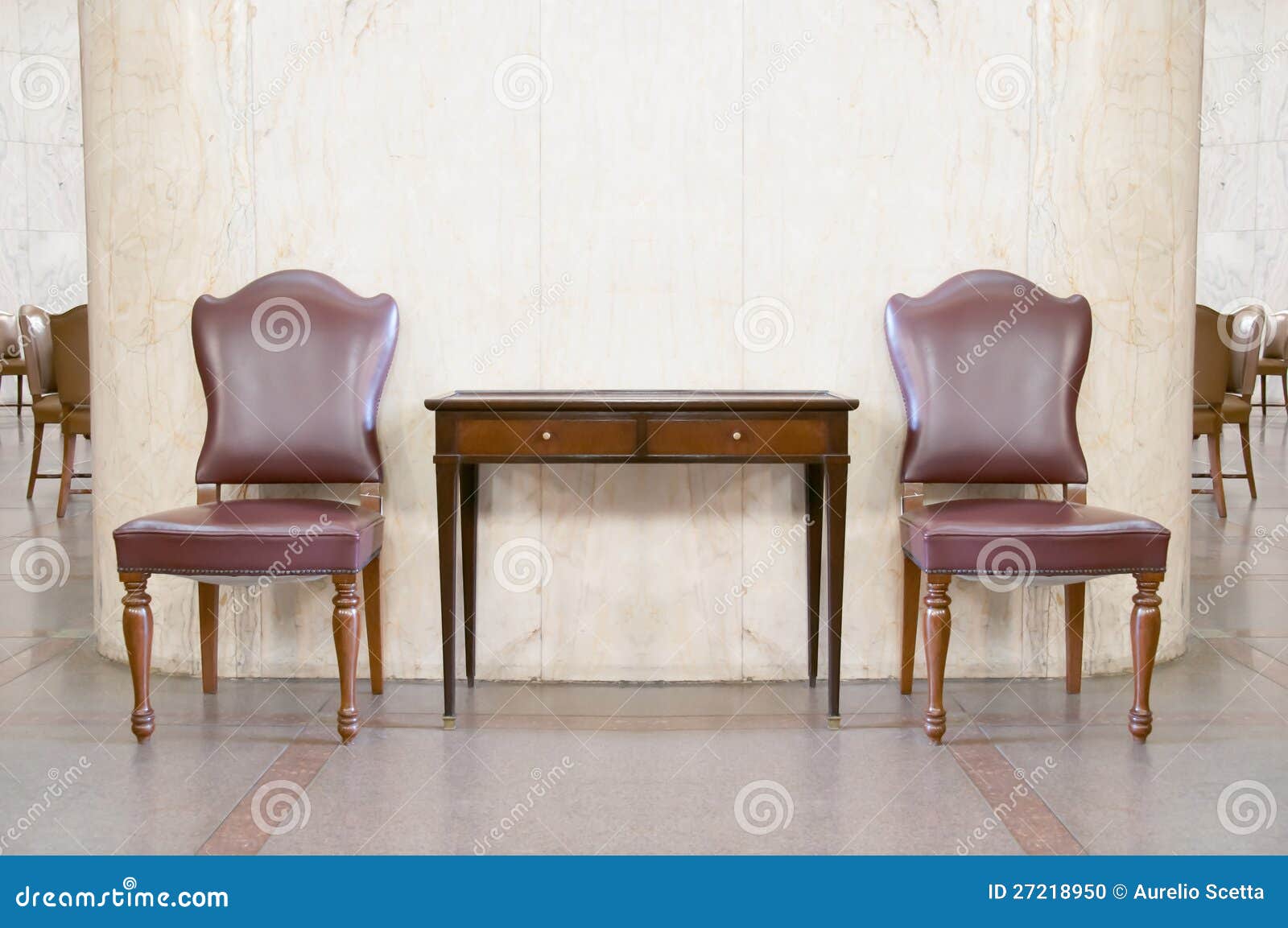 Two chairs and table stock photo. Image of elegance, craft - 27218950