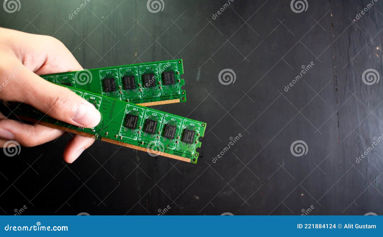 Stick Of Computer Random Access Memory RAM Royalty-Free Stock ...