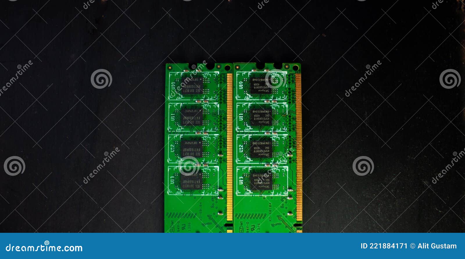 Stick Of Computer Random Access Memory RAM Royalty-Free Stock ...