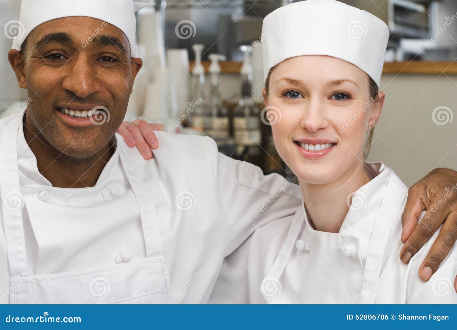 Two chefs stock photo. Image of occupation, mature, catering - 62806706