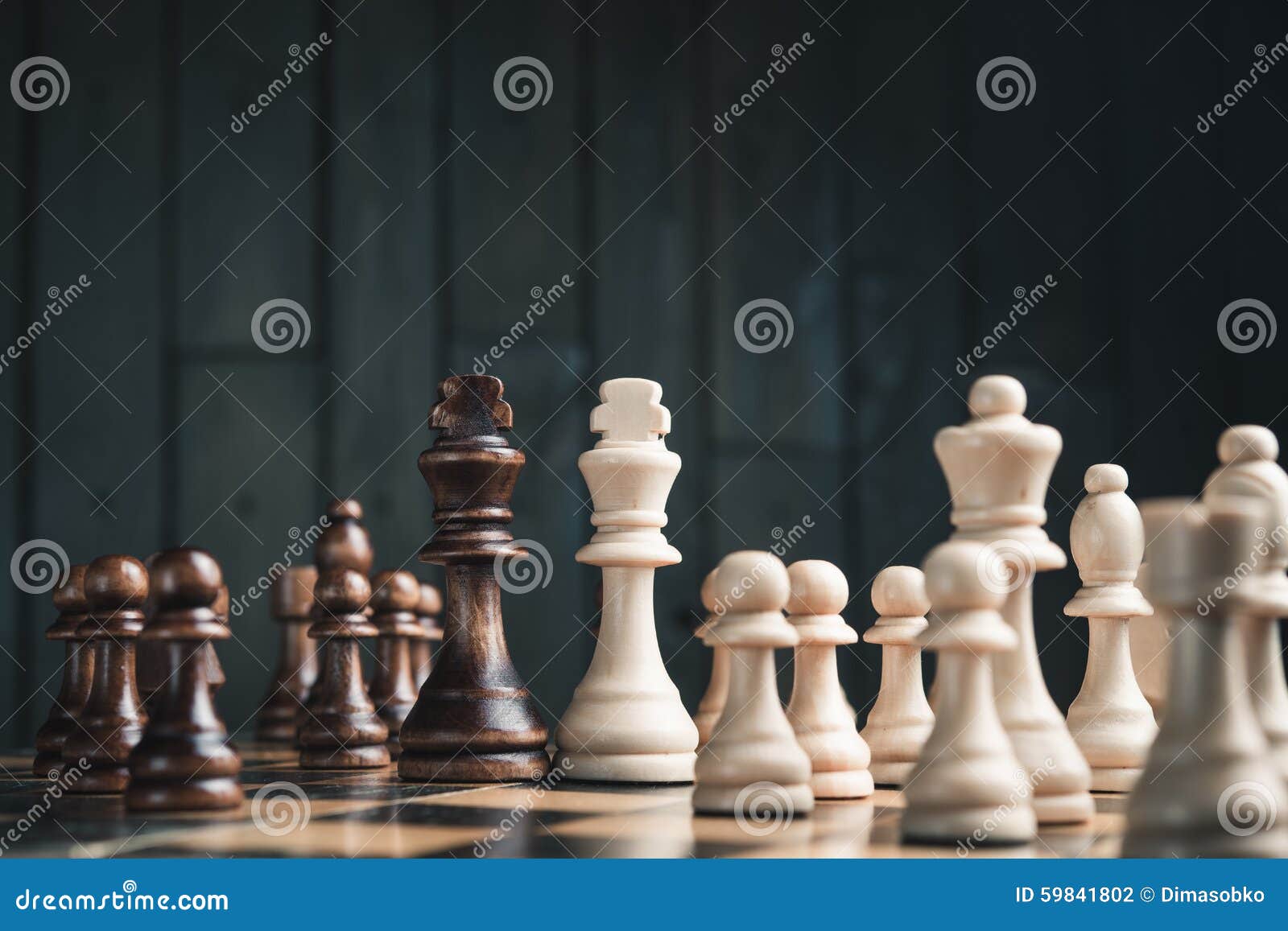 Two chess kings stock photo. Image of power, game, concept - 59841802