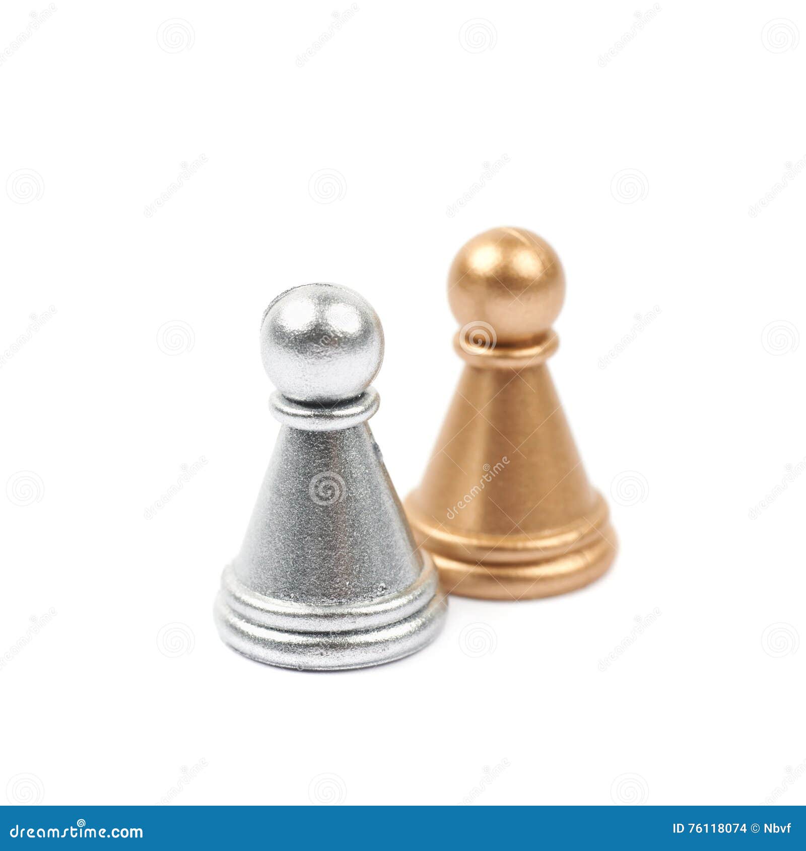 Two chess pawns isolated stock photo. Image of play, mind - 76118074
