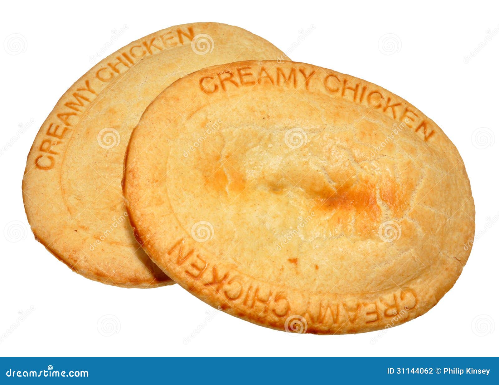 Two Chicken Pies stock photo. Image of meat, pastry, pair - 31144062