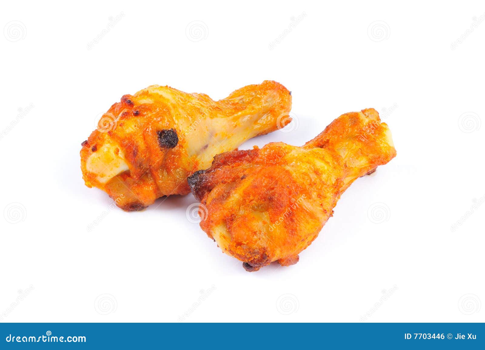 Two chicken wings stock photo. Image of delicious, isolated - 7703446
