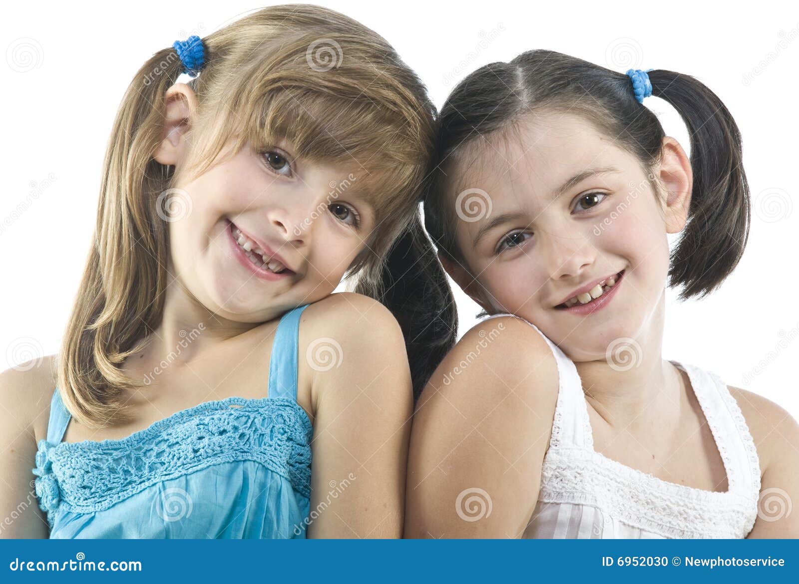 Two children stock photo. Image of adorable, curious, beautiful - 6952030