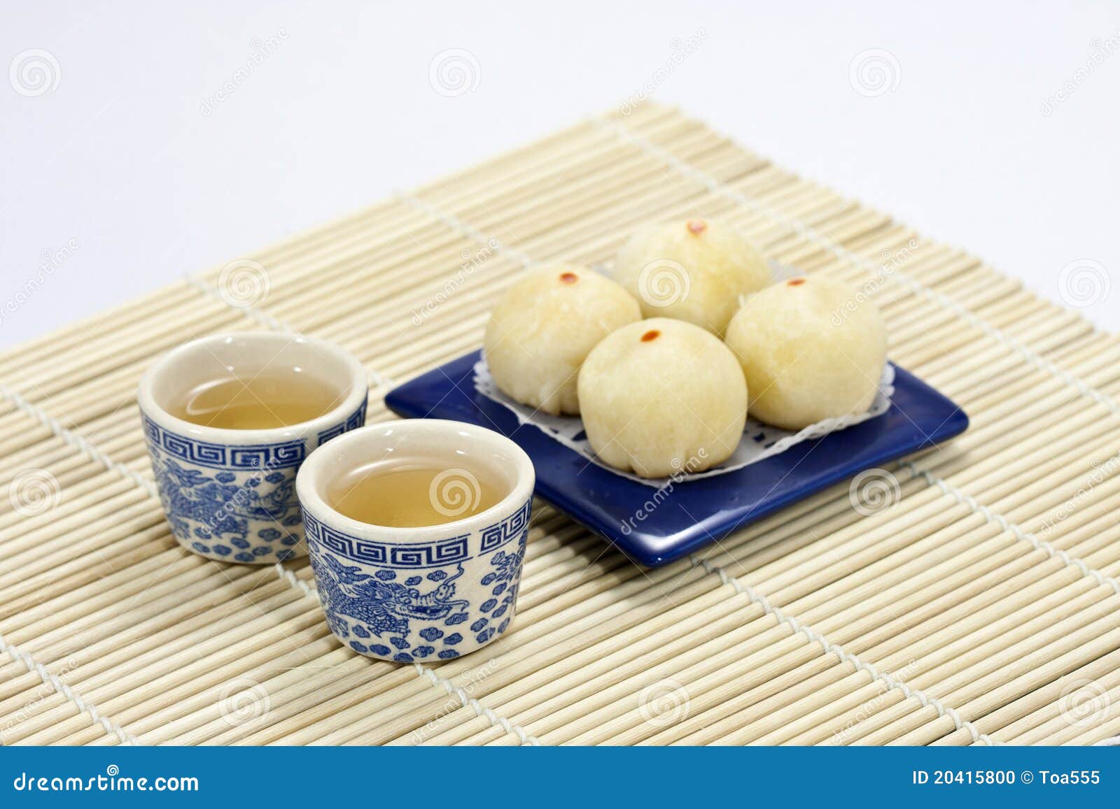 Two Chinese Teacup stock photo. Image of healthy, tasty - 20415800