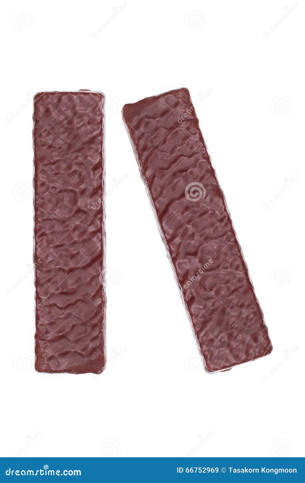 Two Chocolate Bar Isolated on White Stock Image - Image of healthy ...